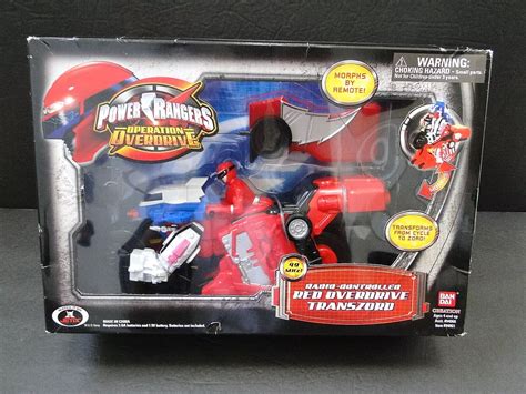 Power Rangers Operation Overdrive Toys