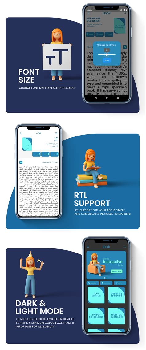 flutter offline ebook app code market