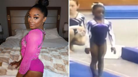 Mini Biles Web Rescues Old Video Of The Gymnast And Reaction After