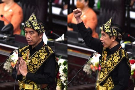 Putra Ntt Terharu Melihat Presiden Jokowi Pakai Baju Adat Sabu