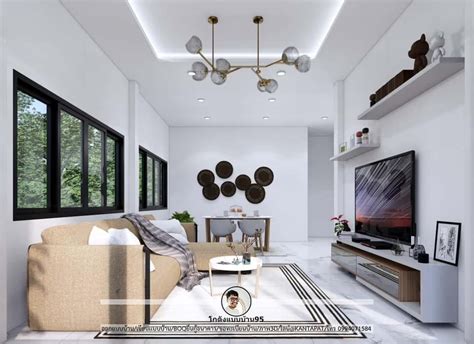 บ้านเดี่ยวทรงปั้นหยา P 1385 แบบบ้านสมัยใหม่ 2 ห้องนอน 2 ห้องน้ำ