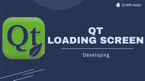 qt c gui application tutorial qt loading screen how to create
