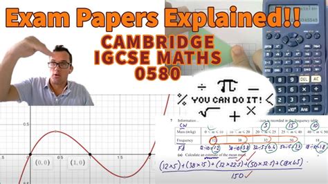 cambridge igcse maths 0580 may june 2022 paper 41 extended youtube