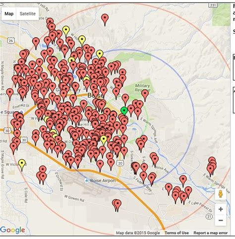 Idaho Sex Offender Registry Map Maping Resources