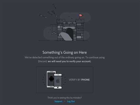 i got detected as something out of the ordinary going on discord