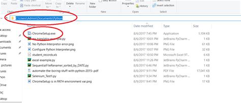 python selenium webdriverexception message chromedriver exe
