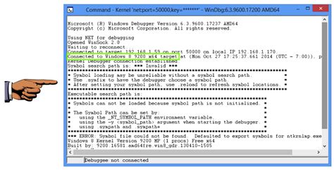 project 11x kernel debugging with windbg over ethernet with windows 8