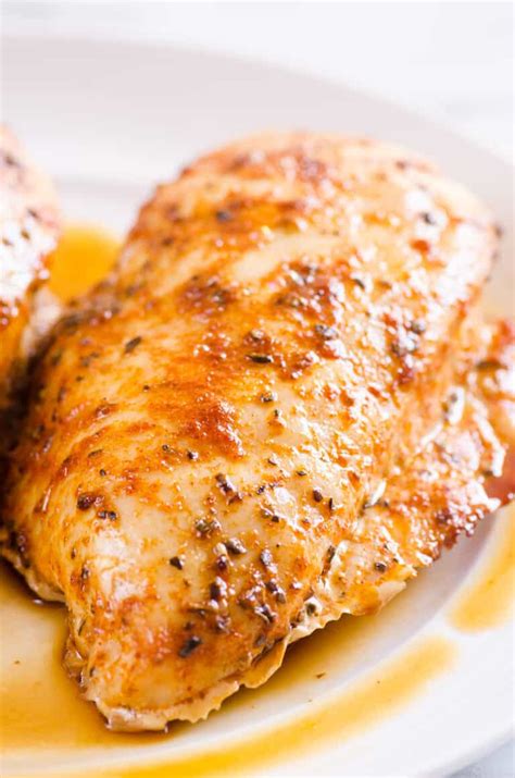 Oven Baked Chicken Breast {extra Juicy Healthy Recipe}