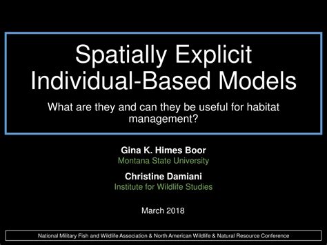 Ppt Spatially Explicit Individual Based Models Powerpoint
