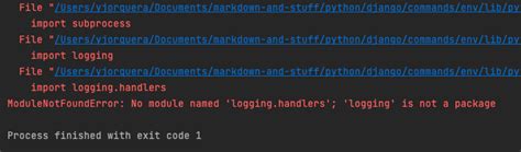 django intellij python debugger `modulenotfounderror no module named