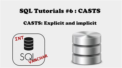 sql tutorials 6 cast and data types youtube