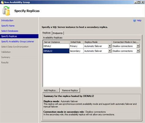sql server always on availability groups setup