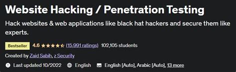 10 best free penetration testing courses take this course