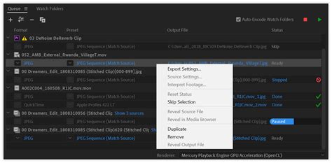 adobe media encoder cc only export audio managementloxa