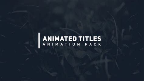 20 best after effects title templates vidalcom solutions inc