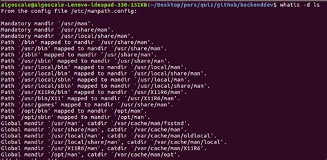 whatis command in linux with examples geeksforgeeks