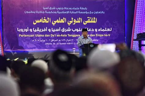 Anies Bersyukur Acara Multaqo Ulama Dan Dai Se Dunia Di Jakarta Sukses