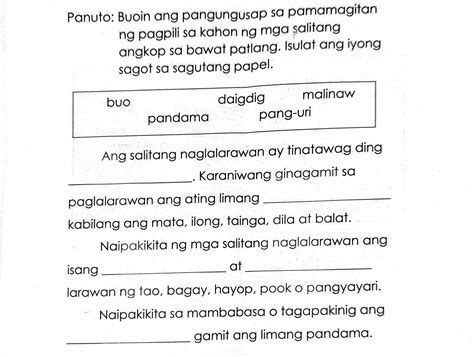 Pagsulat Ng Pangungusap Na May Tambalang Salita Mobil