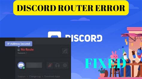 how to fix no route error on discord windows no route discord fix