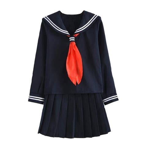 Buy Japanese School Girls Uniform Sailor Dress Anime Cosplay Costumes