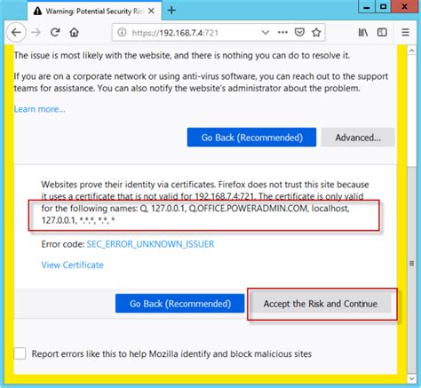 ssl error no cypher overlap firefox dapatkan data