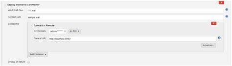 i was trying to deploy my job on tomcat but it keeps showing me this