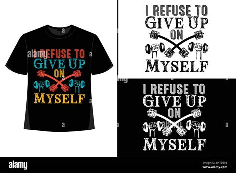 Gym Workout T Shirt Design Stock Vector Image And Art Alamy