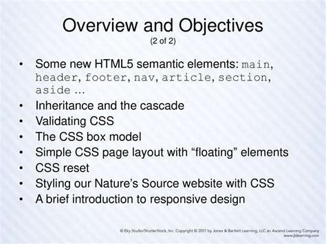 chapter 4 css for content presentation online presentation