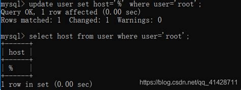 mysql中连接出现 1130 host ‘laptop akp8dh1f is not allowed to connect to