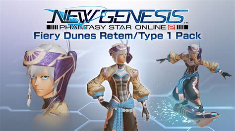 Pso2 Ngs Fiery Dunes Retem Type 1 Pack Epic Games Store