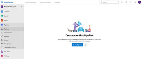 how to create a docker container in docker hub azure