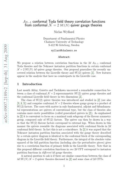 a conformal toda field theory correlation functions from conformal n 2