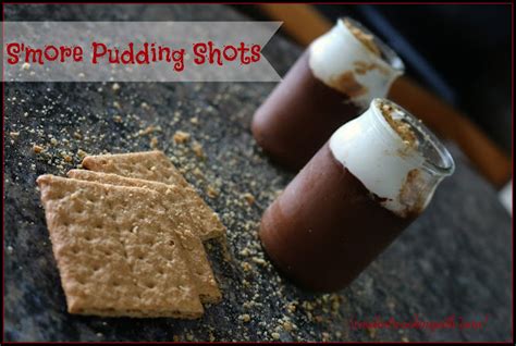 Sew Whats Cooking With Joan Smores Pudding Shots