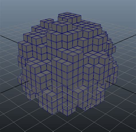geometry voxelization using maya python api english translation