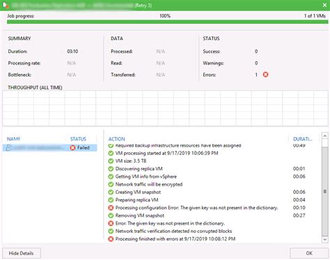 how to fix veeam vm replication error ‘the… jperformer blog site