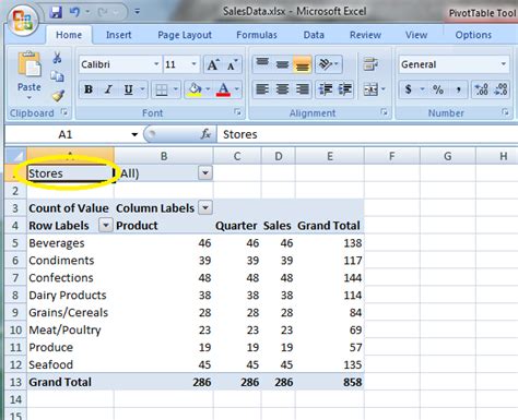 how to create pivot table from multiple sheets in excel