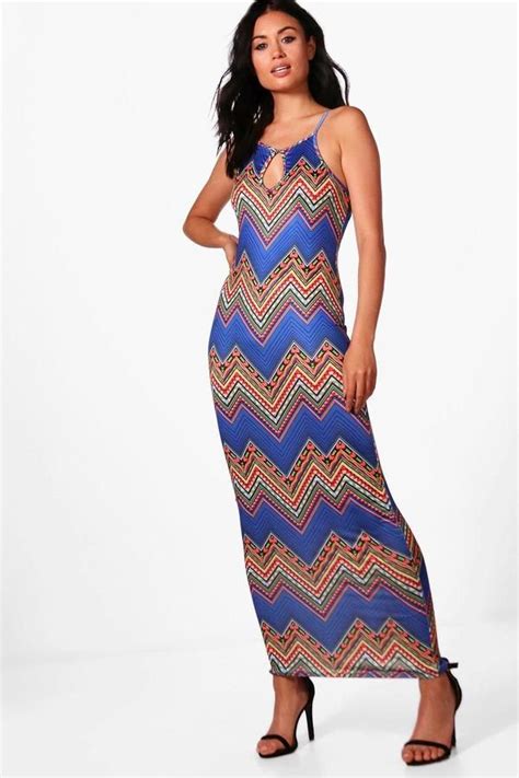 Boohoo Aztec Print Maxi Dress Shopstyle Clothes And Shoes Aztec