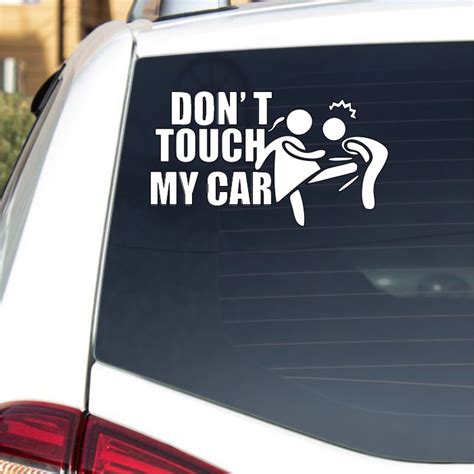 Sticker Auto Dont Touch My Car 3