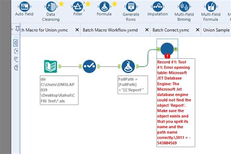 solved combine multiple excel files with different schema alteryx