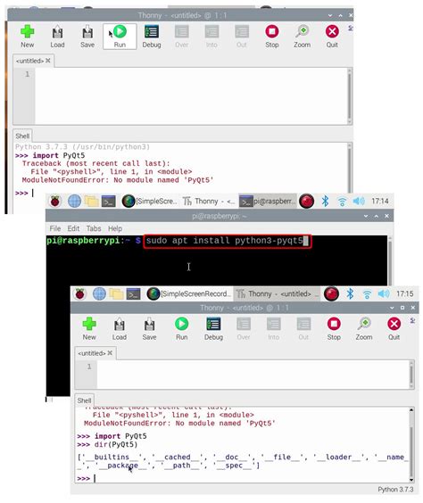 hello raspberry pi install pyqt5 for python3 on raspberry pi os