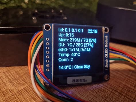 using an i c oled display module with the raspberry pi raspberry pi