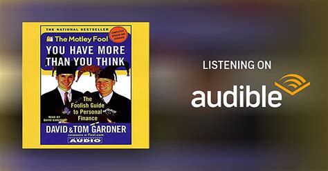 The Motley Fool By David Gardner Tom Gardner Audiobook