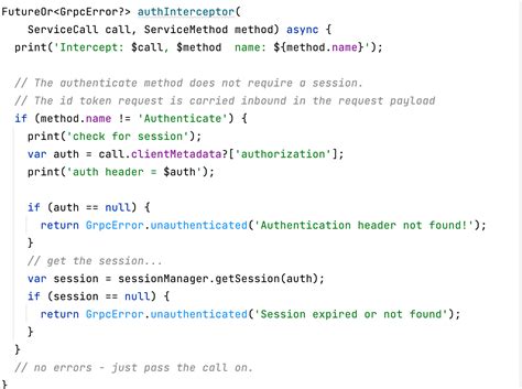 flutter web a dart grpc server and firebase authentication