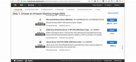 how to launch an aws ec2 server and set up ubuntu 16 04 on it