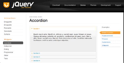 exactly how to create a custom jquery accordion