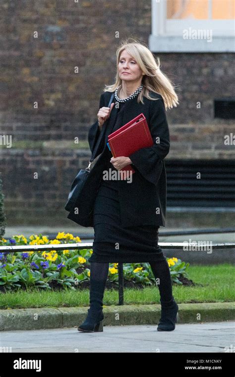 London Uk 30th Jan 2018 Esther Mcvey Mp Secretary Of State For