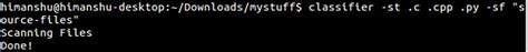 how to organize files in linux by classifying them into