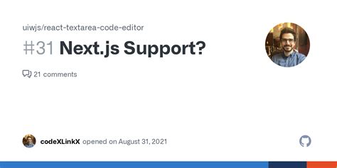 next js support · issue 31 · uiwjs react textarea code editor · github