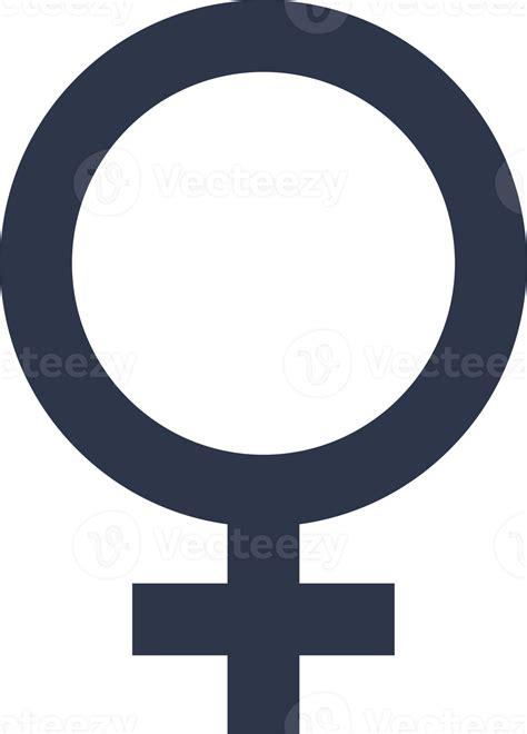 Símbolos De Icono De Género Ilustración De Signos De Sexo Femenino