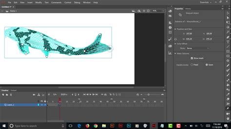 How To Animate A Image Using Adobe Animate Cc 2019 Youtube
